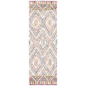 SAFAVIEH Aspen Rust/Ivory 5 ft. x 8 ft. Geometric Area Rug APN806P-5 ...