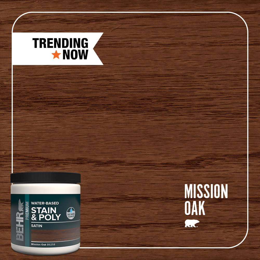 Have a question about BEHR PREMIUM 8 oz. #TIS-358 Mission Oak Satin ...