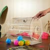 VEVOR Acrylic Raffle Drum, Professional Raffle Ticket Spinning Cage ...