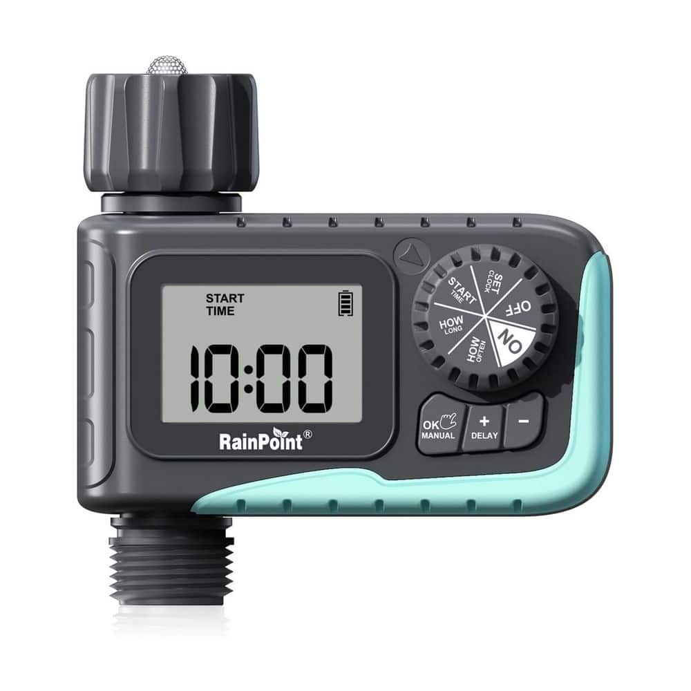 Oyezvary Programmable Digital Sprinkler Water Timer with Rain Delay ...