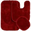 Garland Rug Finest Luxury Chili Pepper Red 21 in. x 34 in. Washable ...