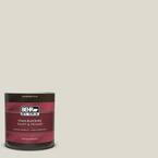 BEHR ULTRA 1 qt. #GR-WOneOne Silver Ash Flat Exterior Paint & Primer ...