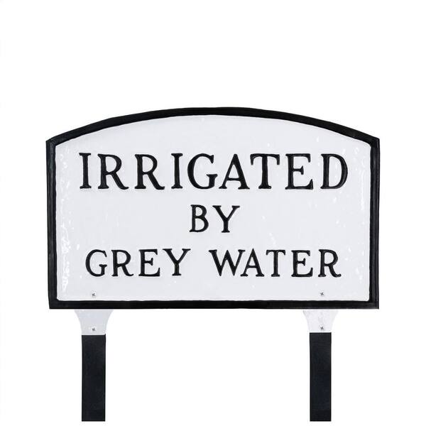 Montague Metal Products 13 in. x 21 in. Large Arch Irrigated by Grey ...