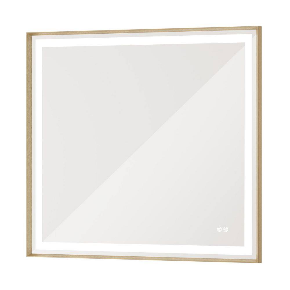 Reviews for KeonJinn 42 in. W x 36 in. H Rectangular Framed LED Light ...