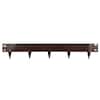 IRONRIDGE 39 in. x 4 in. Brown Steel Landscape Edging (5-Pack) 070100 ...