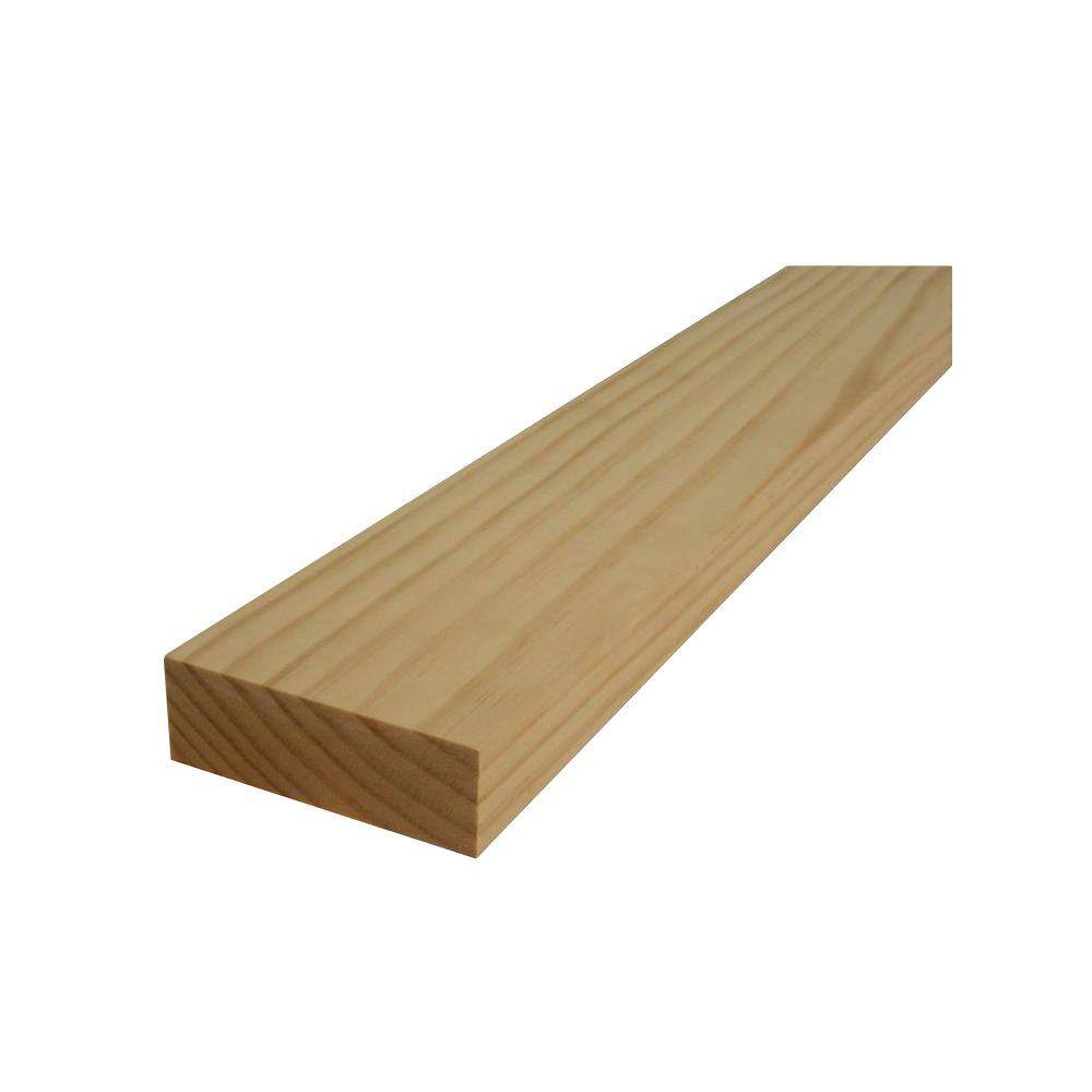 5/4 in. x 4 in. x 6 ft. Pine Square Edge Select Board VMKL0028580 - The ...
