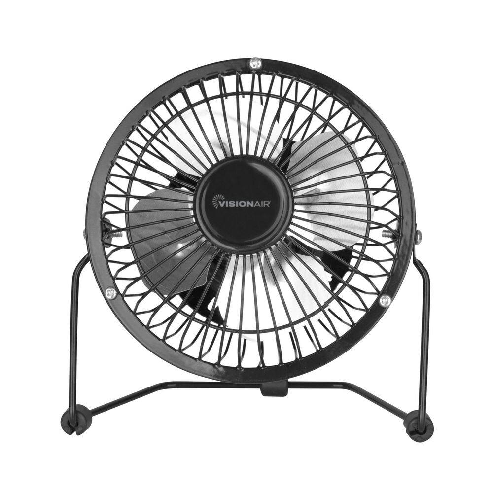 VISIONAIR 4 in. USB Table Fan 1VAFD4 - The Home Depot