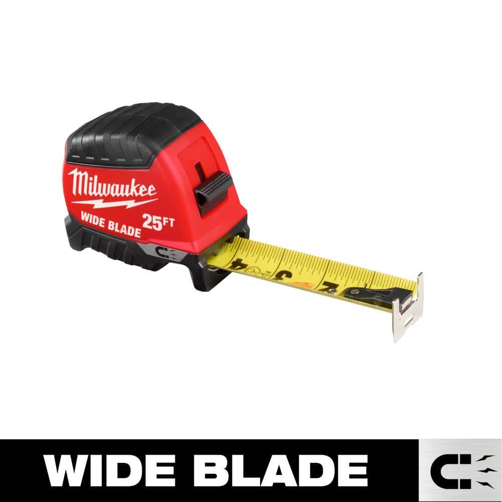 Reviews for Milwaukee 25 ft. Wide Blade Magnetic Tape Measure With 18 ...