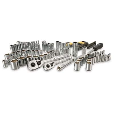 Stanley 1/4 in. and 3/8 in. Socket Set (85-Piece) STMT71651