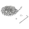 Vestil 15 ft. Double Loop Coil Chain with Hanger OH-15 - The Home Depot