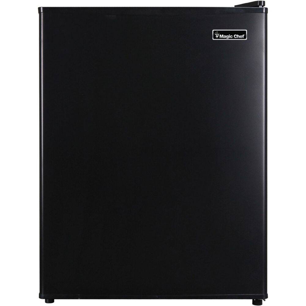Magic Chef 2.4 cu. ft. Mini Fridge in Black without Freezer MCAR240B2 ...