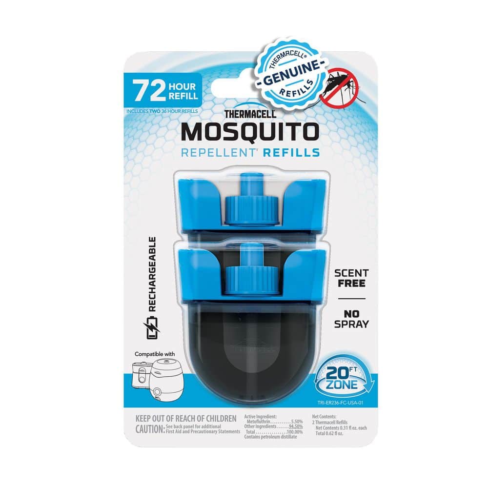 Thermacell Radius Zone 72 Hour Outdoor Mosquito Control Repeller Refill ...