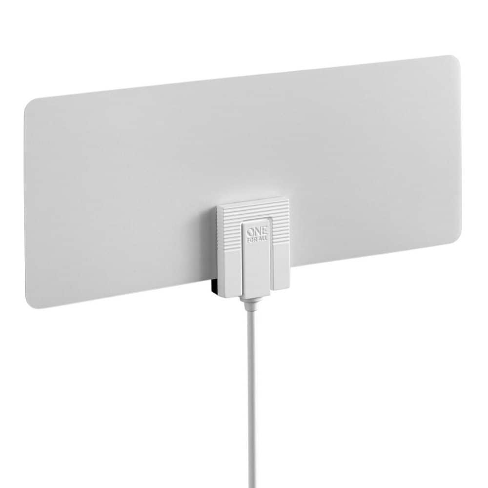 One For All 30 mile Multi-Directional UHF/VHF Ultra-Thin HDTV Indoor ...