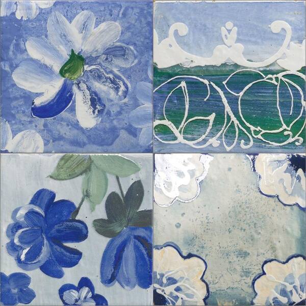 Ivy Hill Tile Angela Harris Native Portofina Decor 7.87 in. x 7.87 in ...