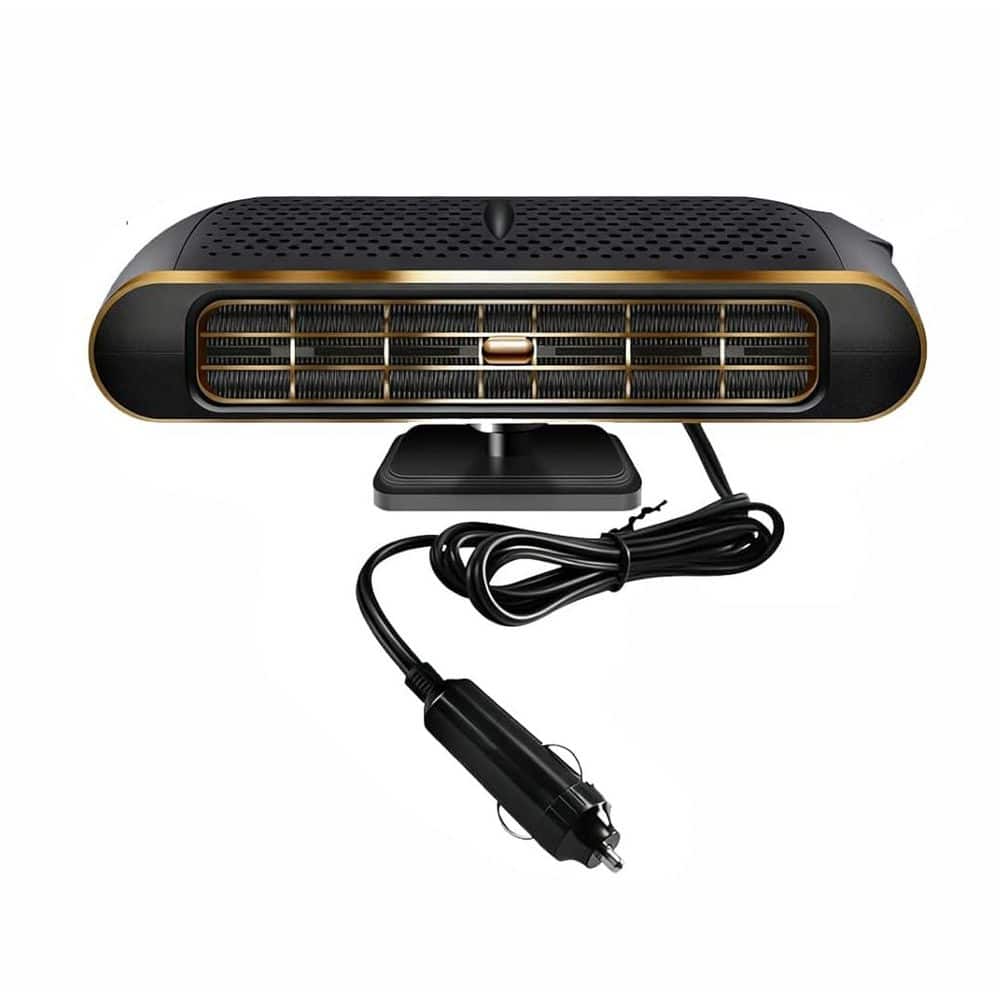 N/A 12V Electric Car Heater and Defroster, Portable Heating Cooling ...