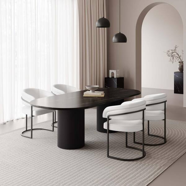 White arm dining chairs store