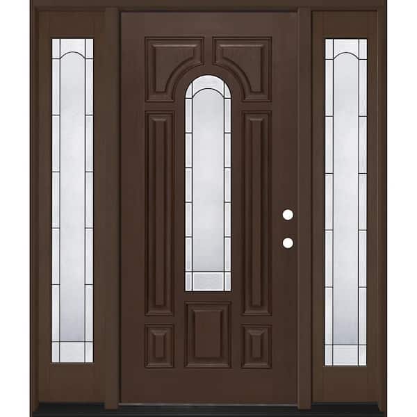 Steves & Sons Regency 68 in.x 80 in. CenterLite Empire Glass LHIS Hkry ...
