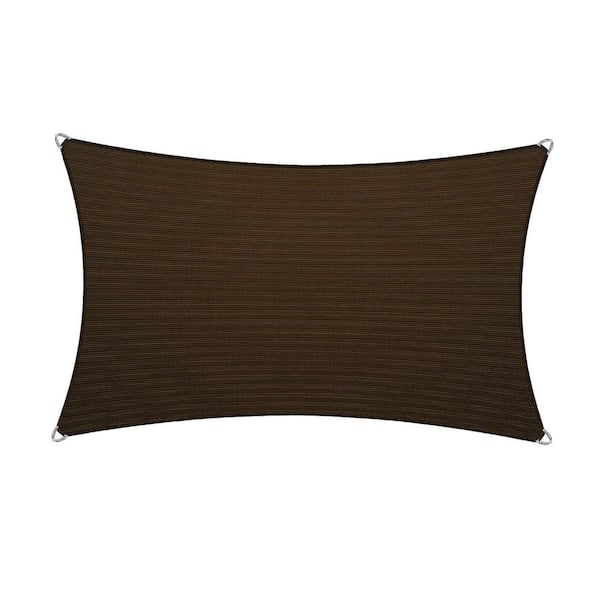 Reviews for AMGO 16 ft. x 24 ft. Rectangle Pro Ring Sun Shade Sail 260 ...