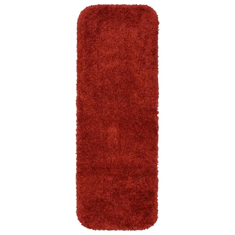 Garland Rug Serendipity Chili Pepper Red 22 in. x 60 in. Washable ...
