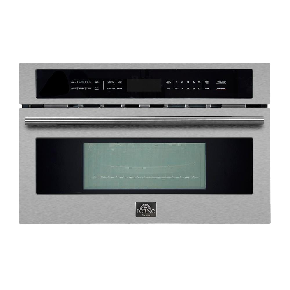 Forno Capoliveri 30 in. Microwave Drawer, Stainless Steel, 1.2 cu. ft ...