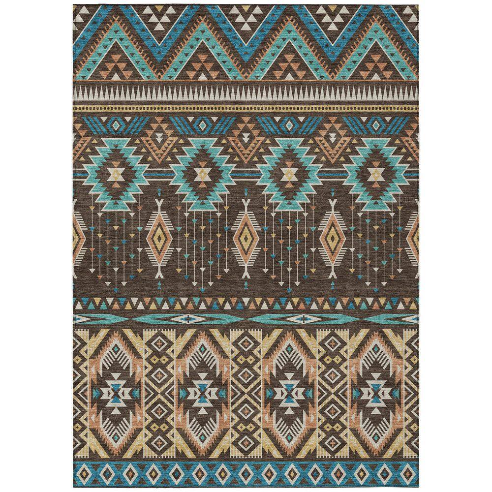 Addison Rugs Chantille Machine Washable Indoor/Outdoor Abstract ACN1851 ...