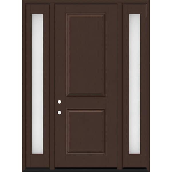 Steves & Sons Regency 64 in. x 96 in. 2P Squaretop RHIS Chestnut Stain ...