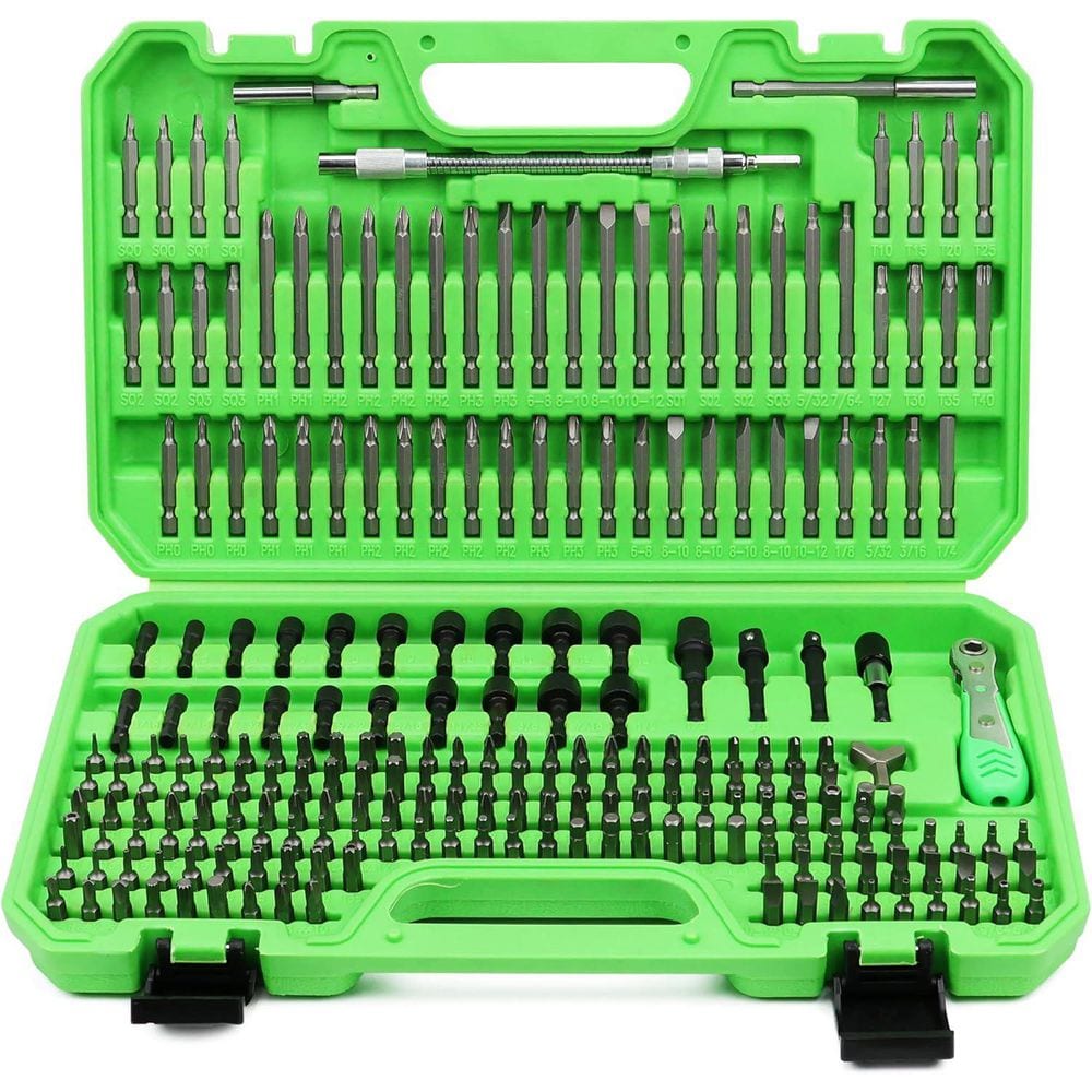 MYWISH Screwdriver Bit Set, Chrome Vanadium Steel Driving Bit Set (232 ...