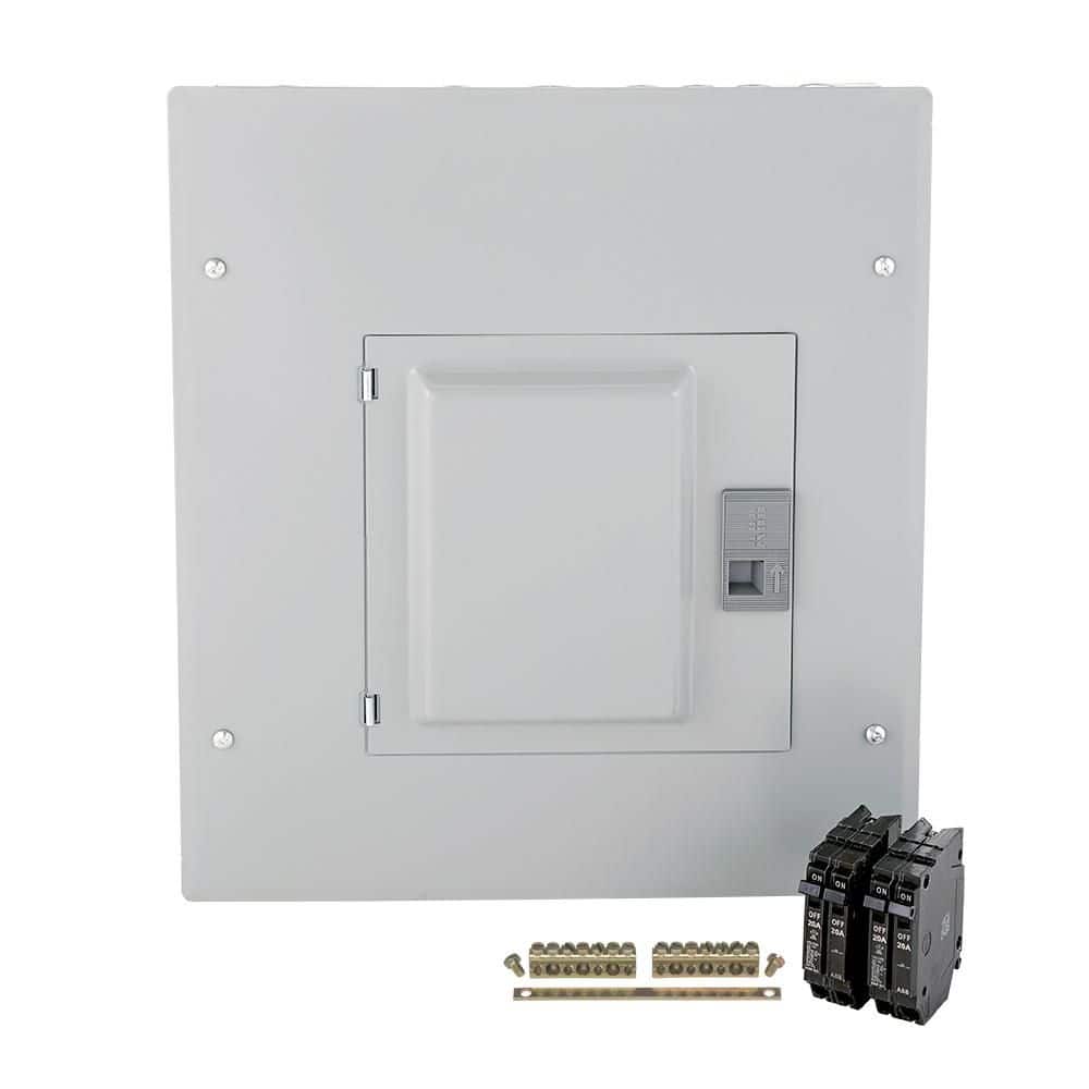 ABB 125 Amp 12-Space 24-Circuit Main Lug Indoor Load Center Value Pack ...