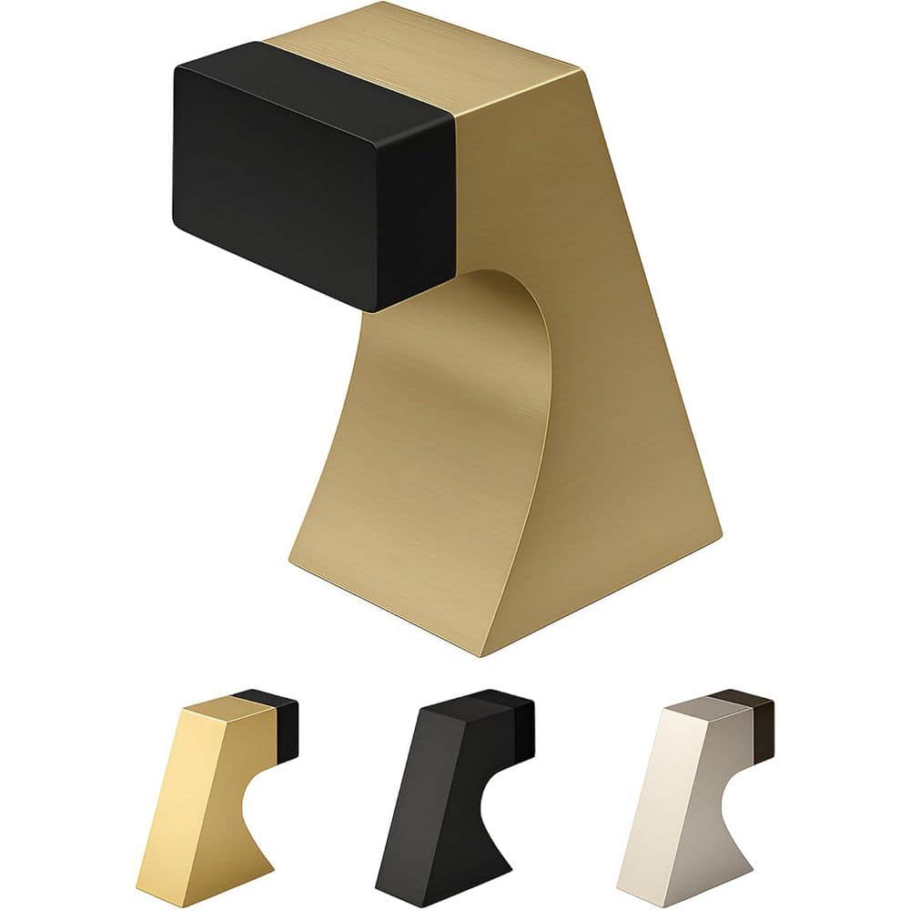 MEGA HANDLES Curved Floor Door Stopper - Wall Protectors from Door ...