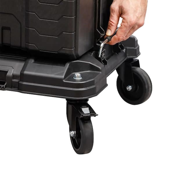 RIDGID Dolly 24 in. x 18 in. Black Modular Tool Cart 262824 - The Home ...