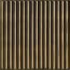 A La Maison Ceilings Corrugated Antique Brass 1.6 ft. x 1.6 ft ...