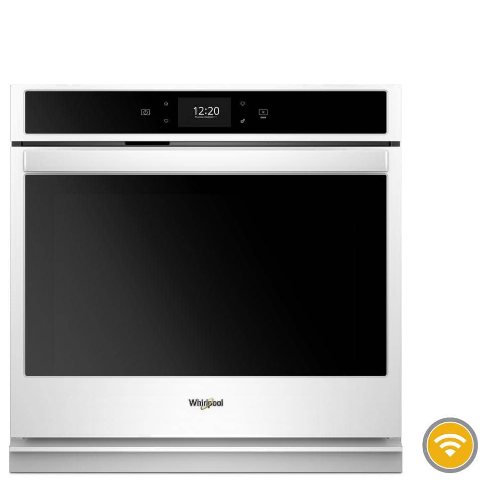 Whirlpool 30 in. Smart Single Electric Wall Oven with Air Fry, When ...
