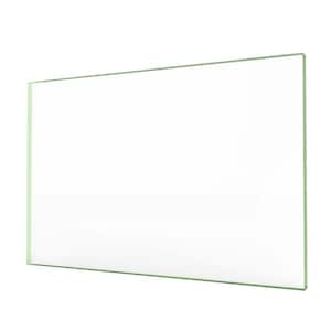 Fab Glass and Mirror 24 in. x 24 in. Clear Square Tempered Glass Sheet ...