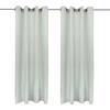 Pro Space Patio Waterproof Privacy Geometry Print Outdoor Curtain 50 in ...