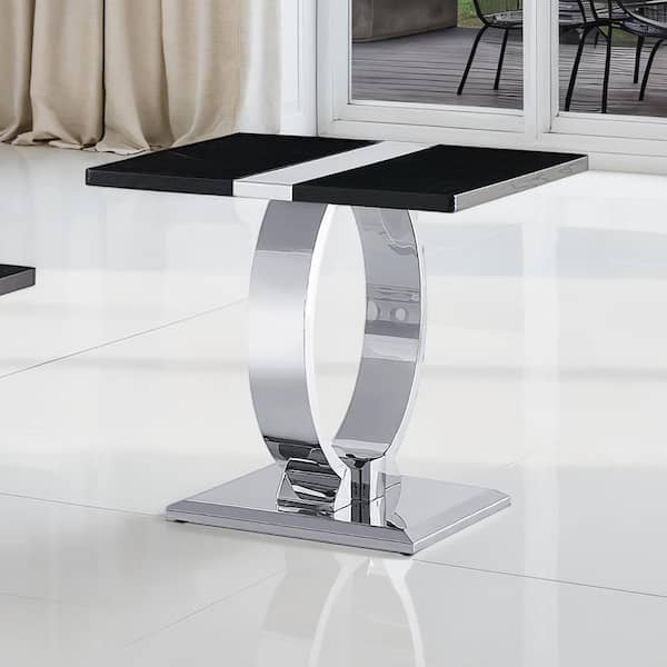 Reviews for Simpli Home Hunter Industrial 22 in. Wide Square Metal End ...