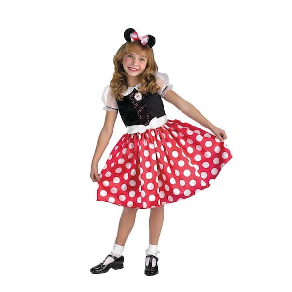 Disguise Toddler Girl's Minnie Mouse Costume - 3T-4T DG5036M - The Home ...