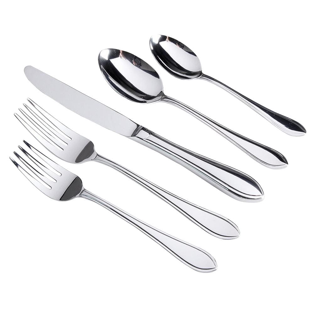 Gibson Home Herington 20-Piece Stainless Steel Flatware Set (Service ...