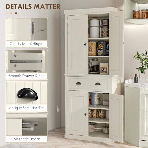 Cream pantry cupboard store