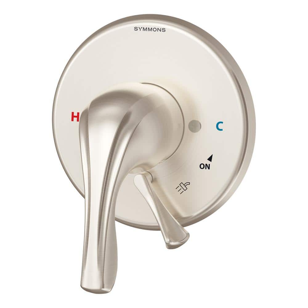 Symmons Origins 1-Handle Tub/Shower Valve Trim Kit in Satin Nickel ...