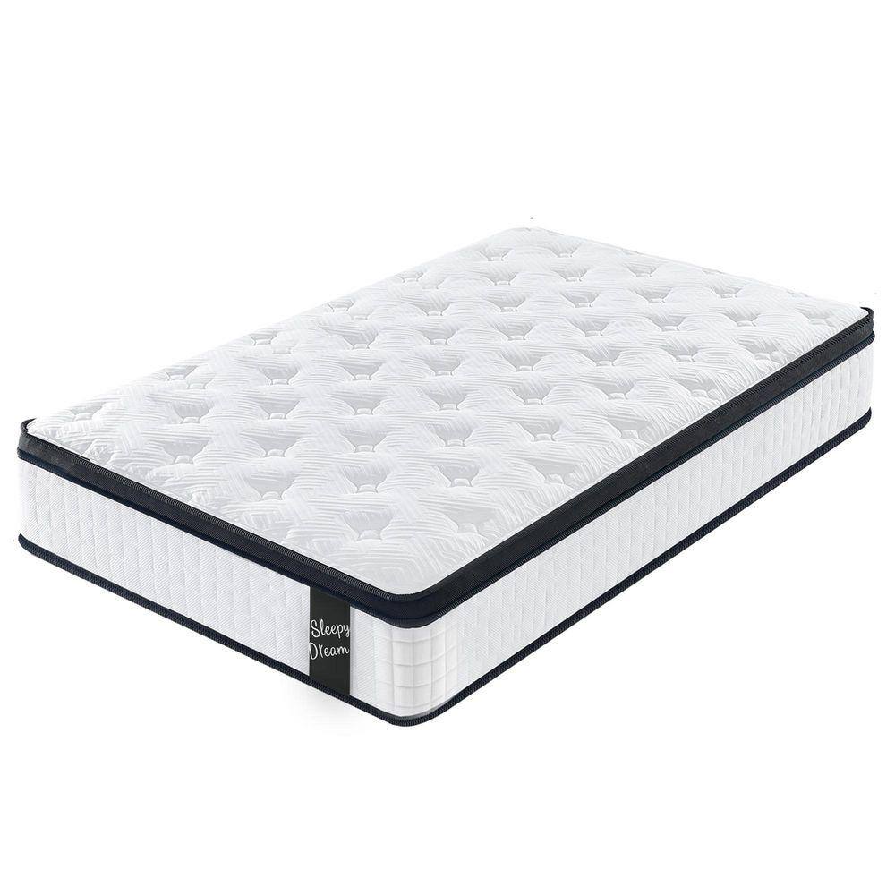 sumyeg Twin Size Hybrid Mattress, Medium Firm 12 in. Individual Pocket ...