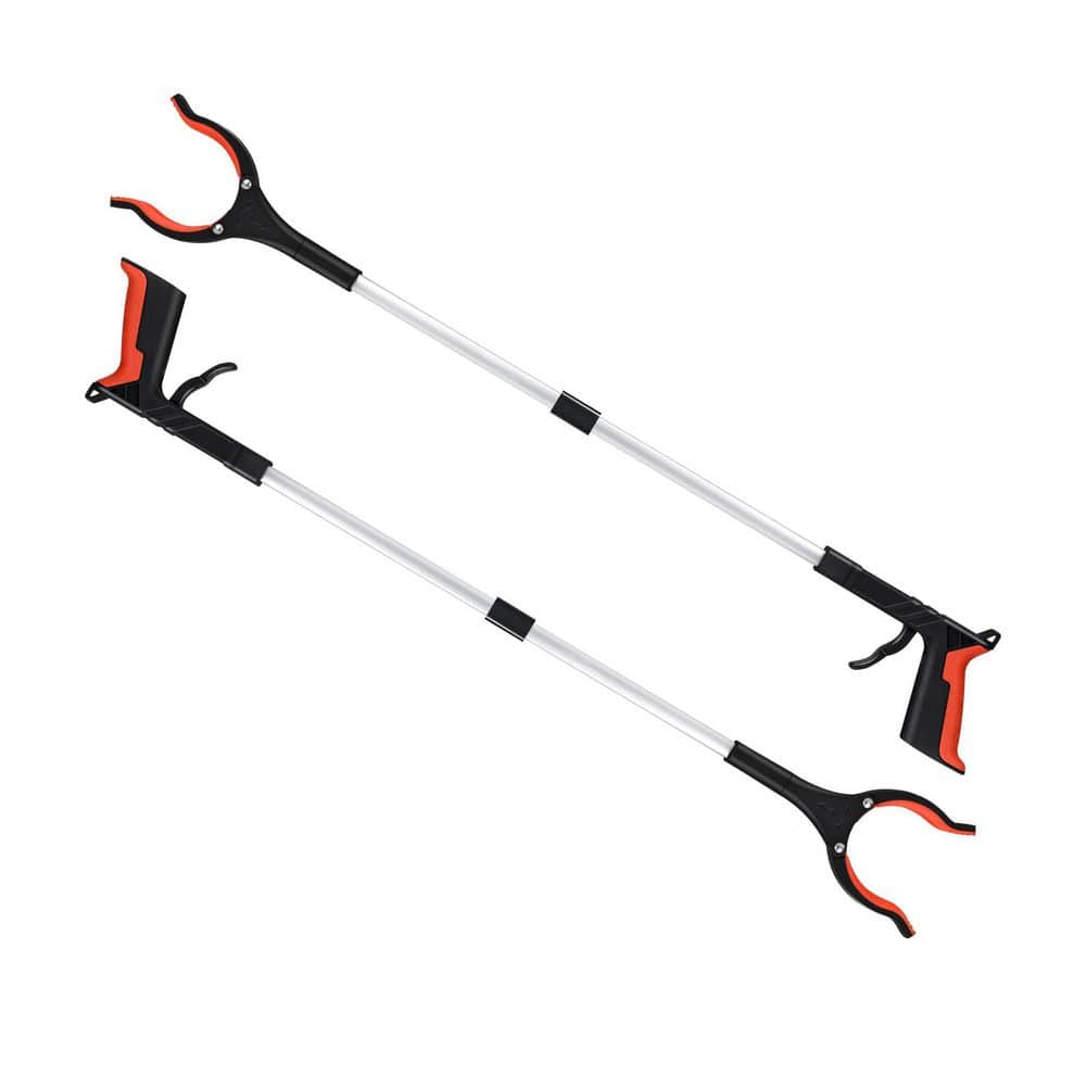 Misopily 32 in. Foldable Reacher Grabber Tool with 360° Rotating Head ...