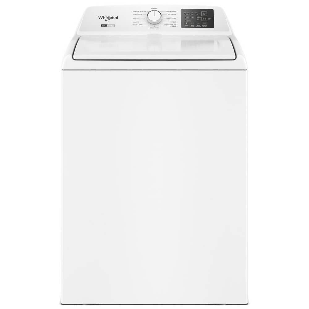 Whirlpool 4.2 - 4.3 cu. ft. Top Load Washer in White with 2-in-1 ...