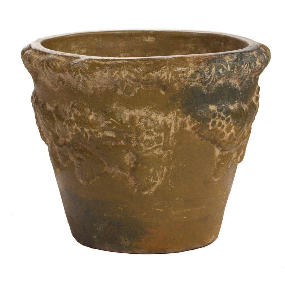 17 in. Clay Premium Pot 3 0027 - The Home Depot