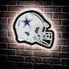 Evergreen Dallas Cowboys Helmet 19 in. x 15 in. Plug-in LED Lighted ...