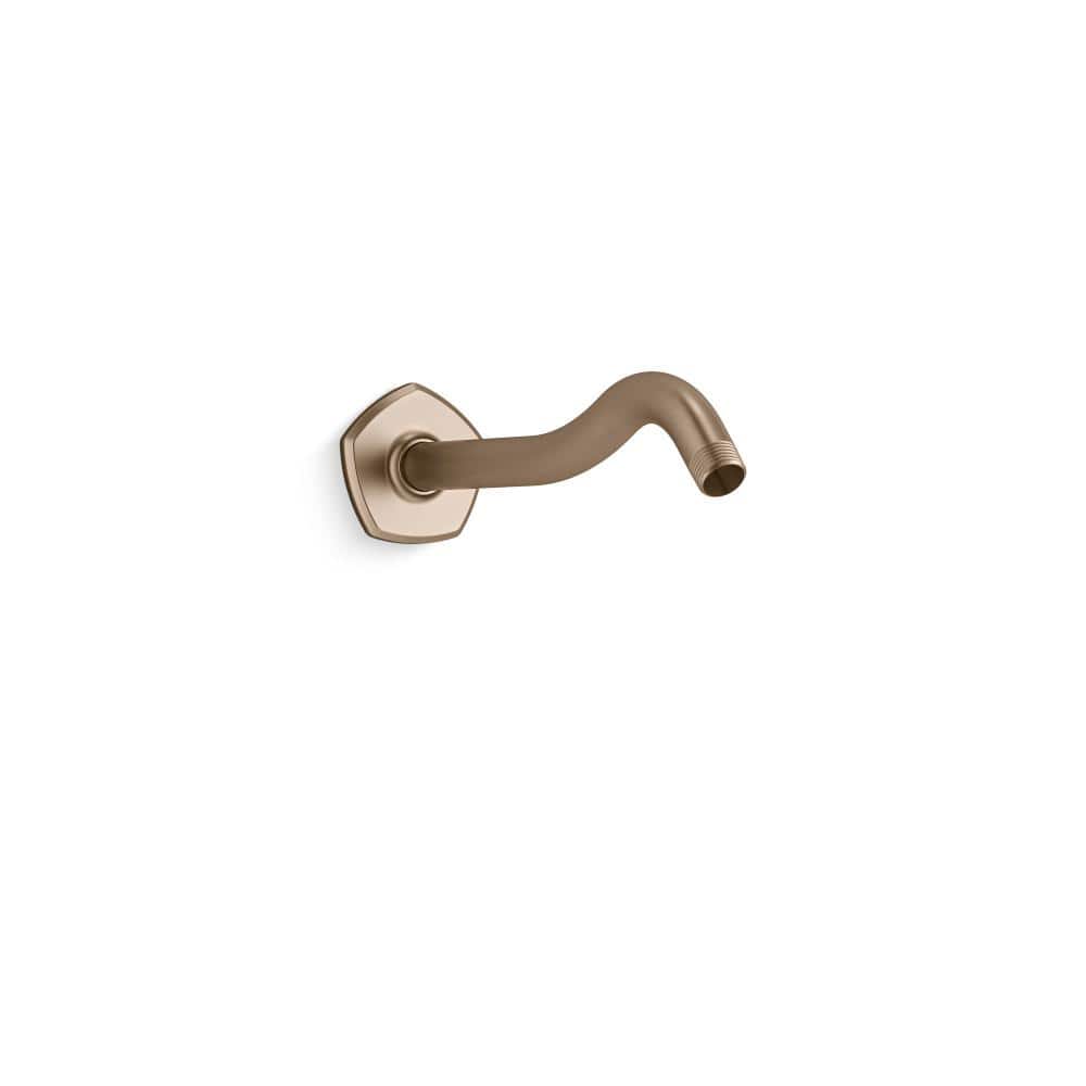 KOHLER Occasion Shower Arm and Flange in Vibrant Brushed Bronze 27054 ...