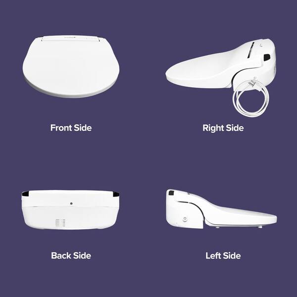 Self Cleaning Bidet SmartBidet SB-2400RR Electric Bidet Seat - Heated ...