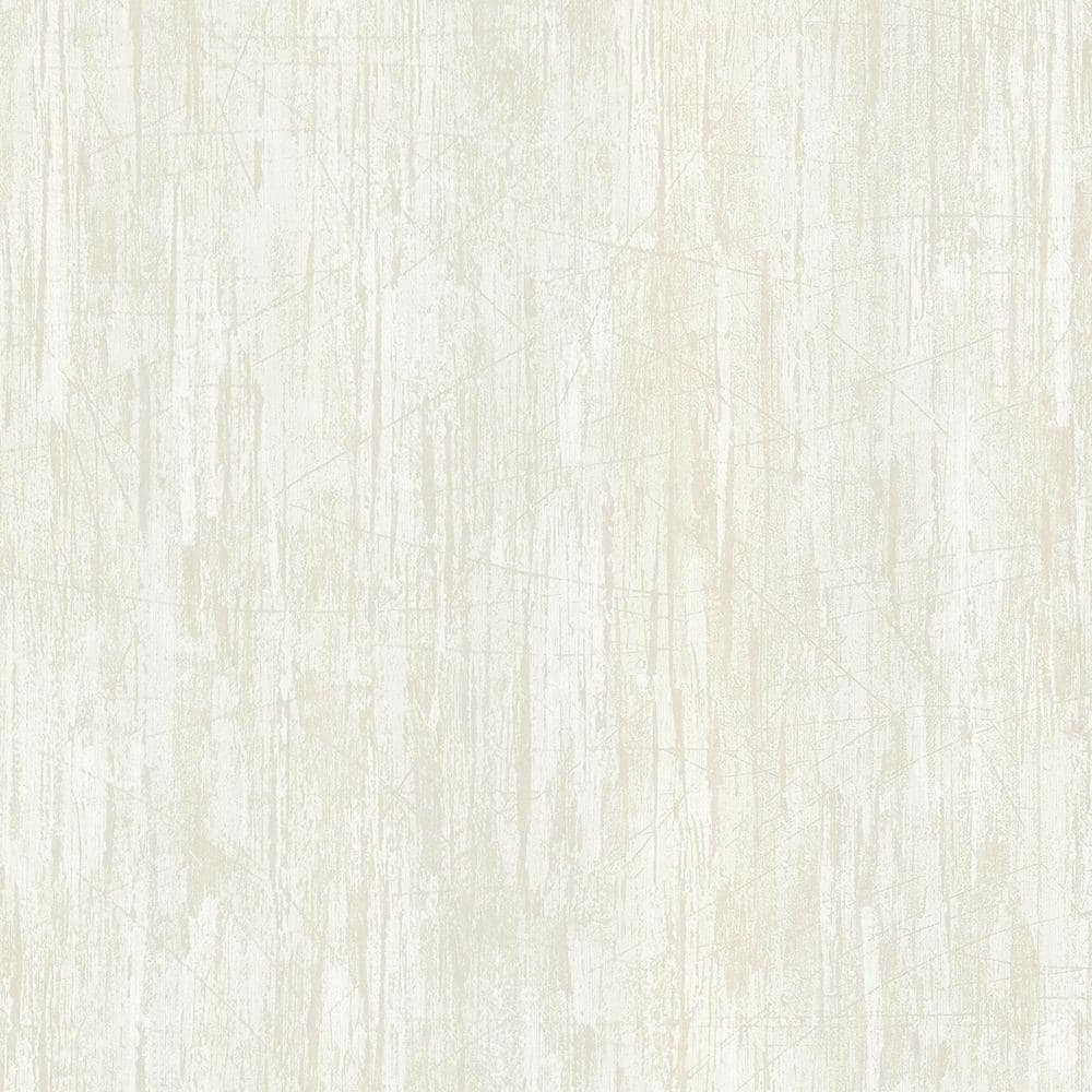 Advantage Catskill Beige Distressed Wood Paper Strippable Wallpaper ...