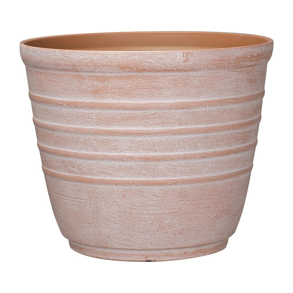 Have a question about 14.5 in. Dia Terracotta Round Kemi Planter (2 ...