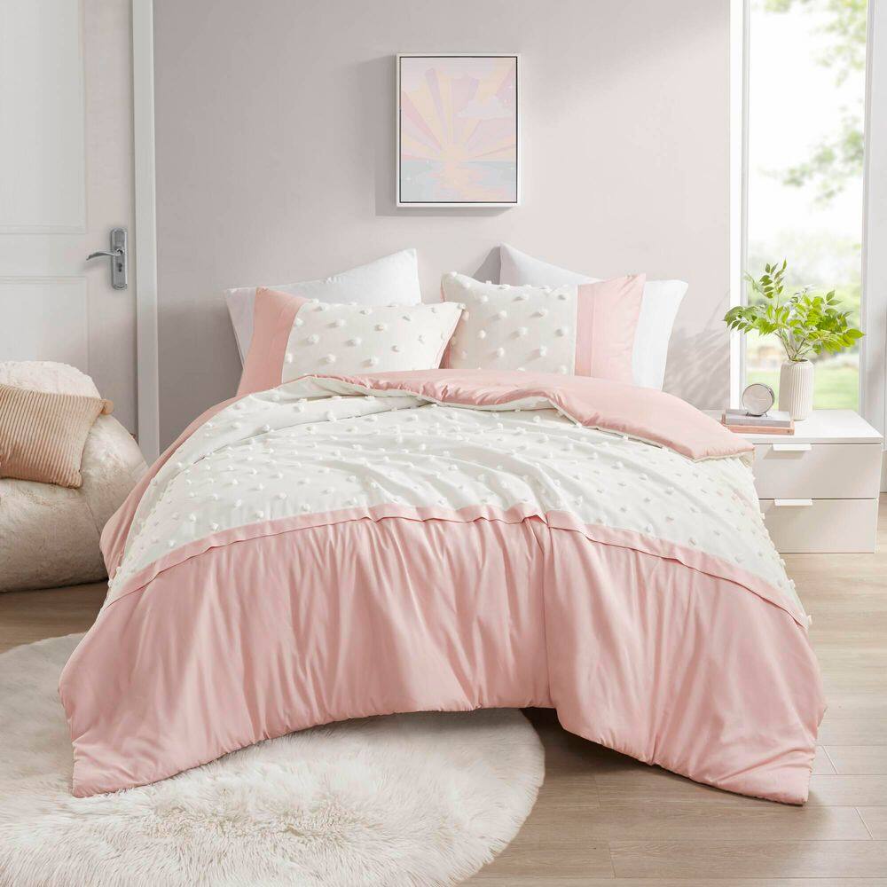 Intelligent Design Monica 3-Piece Pink Polyester King/Cal King ...