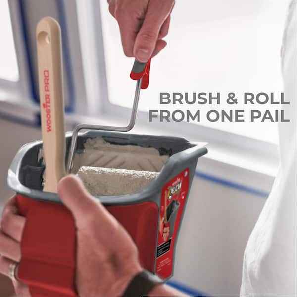 Paint Bucket And Brush